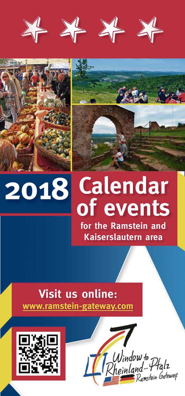 English calendar of events 2018 now available - Kaiserslautern American