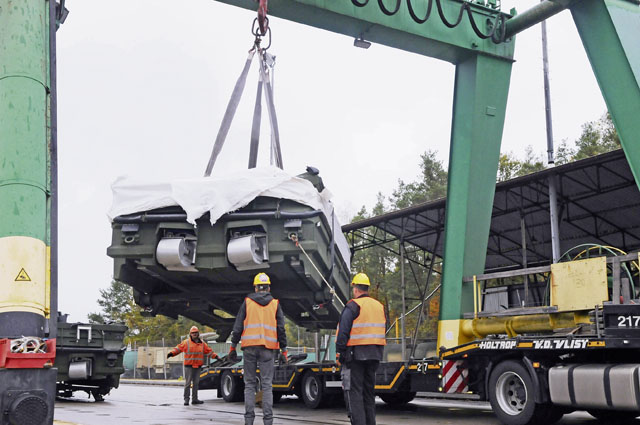 New bridge building boats arrive to European theater - Kaiserslautern ...
