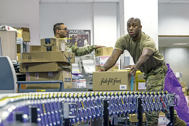 Ramstein postal operations makes mail move - Kaiserslautern American