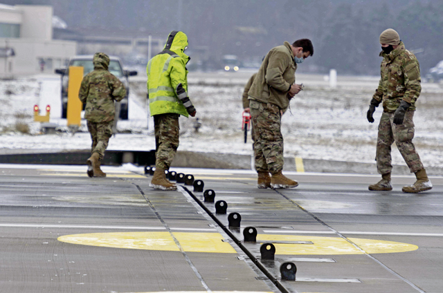 Brake check: 786 CES certifies barrier - Kaiserslautern American