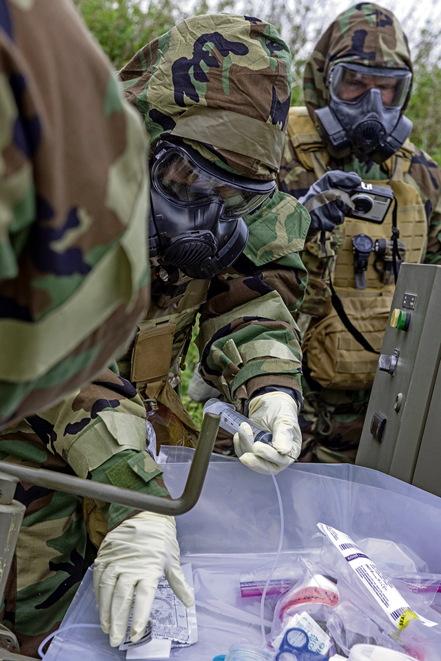 NATO Exercise Toxic Trip 23; day and night CBRN operations - Kaiserslautern American