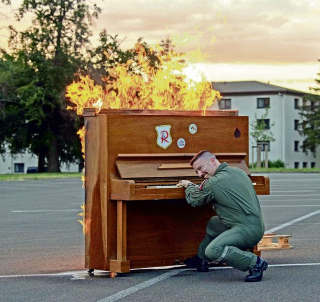 USAFE hosts first-ever basic fighter maneuver exercise at Ramstein ...