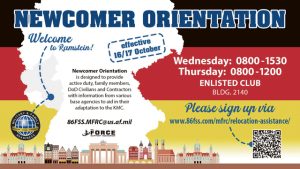 Newcomer Orientation changes to better assist new arrivals ...