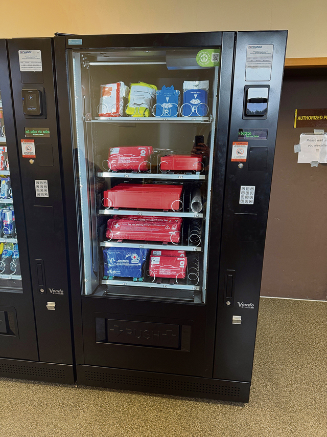 Vending Machine at Vehicle Processing Center - Kaiserslautern American