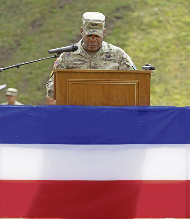 21 Theater Sustainment Command Change of Command Ceremony 2025 ...